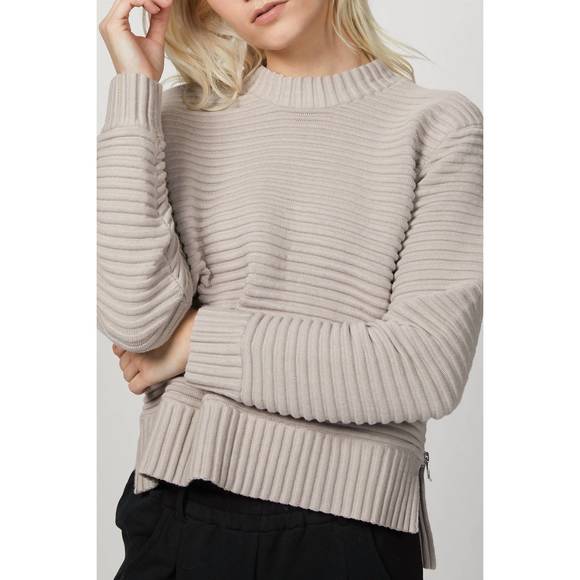 Varley | Sweaters | New Varley Talbert Sweater In Cobweb | Poshmark